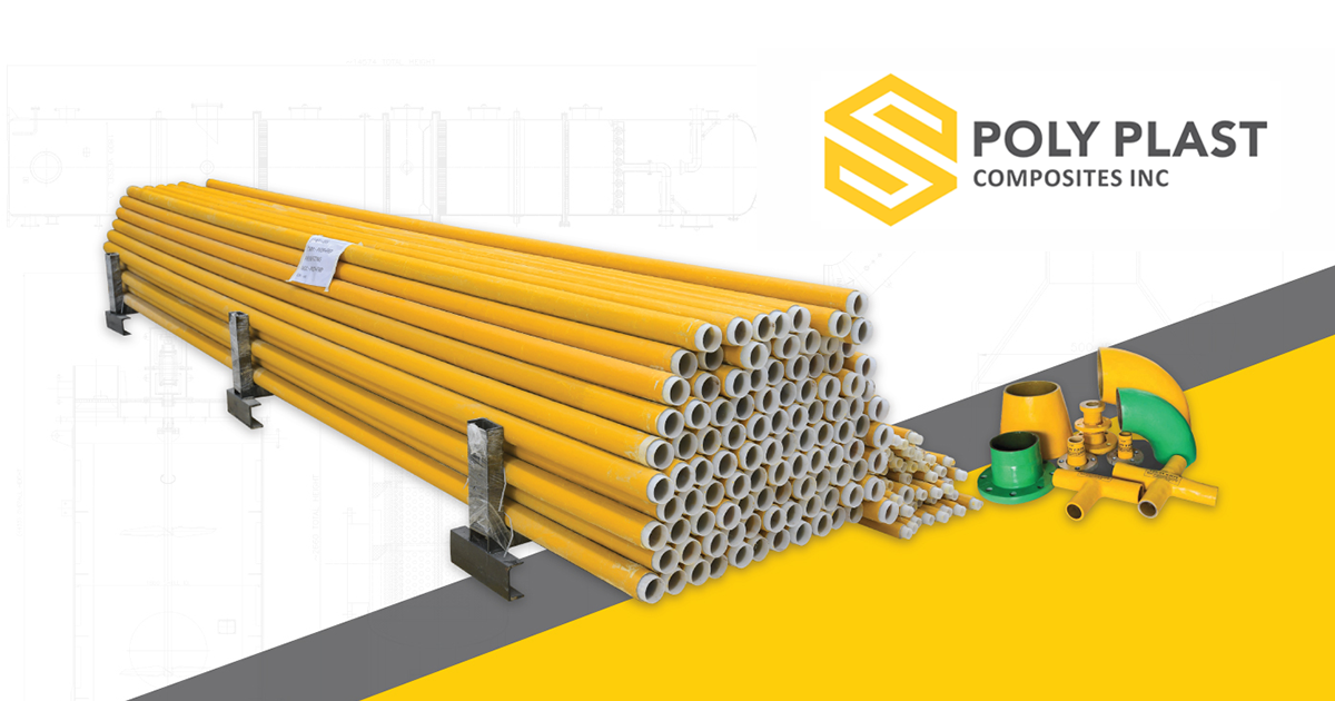 Custom Fabrication of GRP & Dual Laminate Piping in Texas